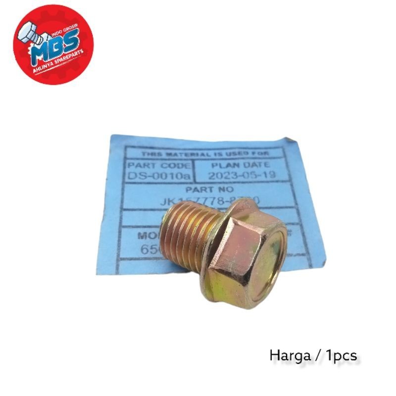 Jual BAUT TAP OLI OVER SIZE UNTUK BAUT YG SUDAH SLEK BAUD OLI CASTOM ...