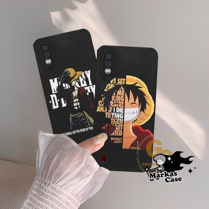 Jual Softcase SAMSUNG A01 / A01 CORE Motif one piece anime luffy ...