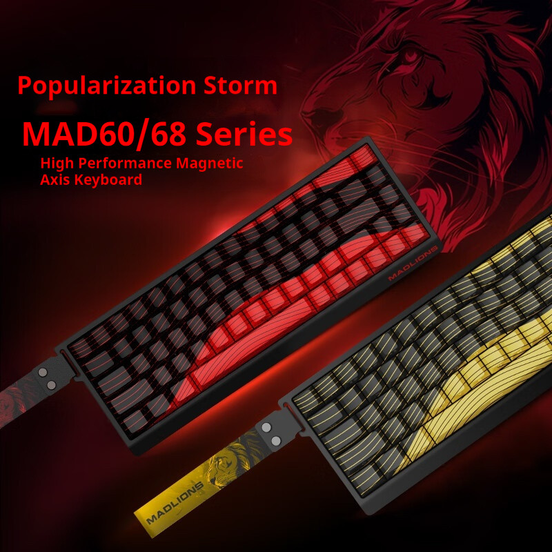 Jual Madcatz Mad60 Mad68 HE 8k Mechanical Keyboard Magnetic Switch ...