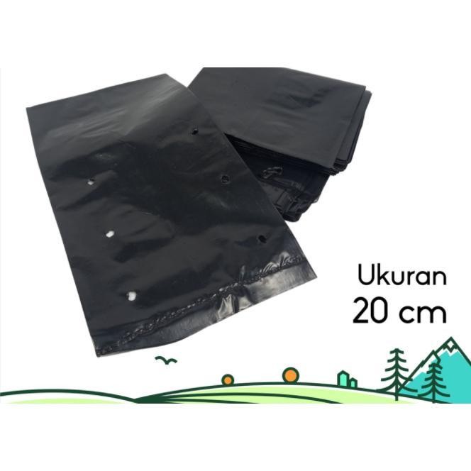 Jual Polybag 20x20 Isi 100 Lembar / Polybag 20x20 Isi 50 Lembar polybag ...