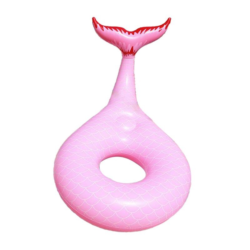 Jual Giant Inflatable Pool Float MermaidD-TailL Swim Ring Chair ...