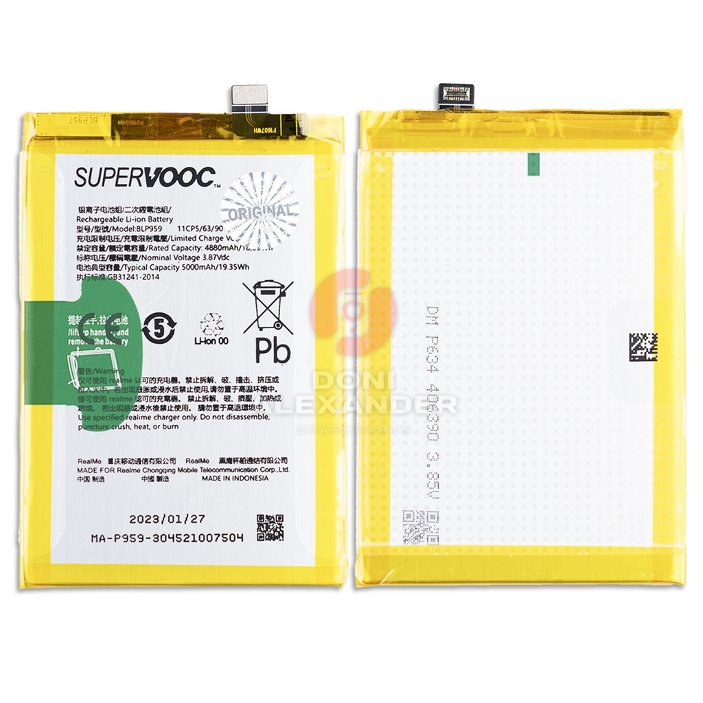 Jual BATRE BATERAI OPPO RENO 8T 4G BLP959 BLP-959 ORIGINAL | Shopee ...