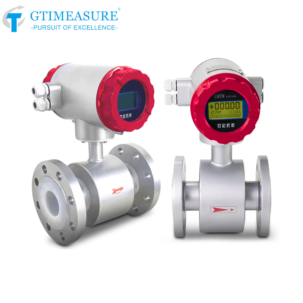 Jual Sewage Waste Water Flowmeter Integrated Electromagnetic Electronic Flow Meter 4-20mA RS485 ...