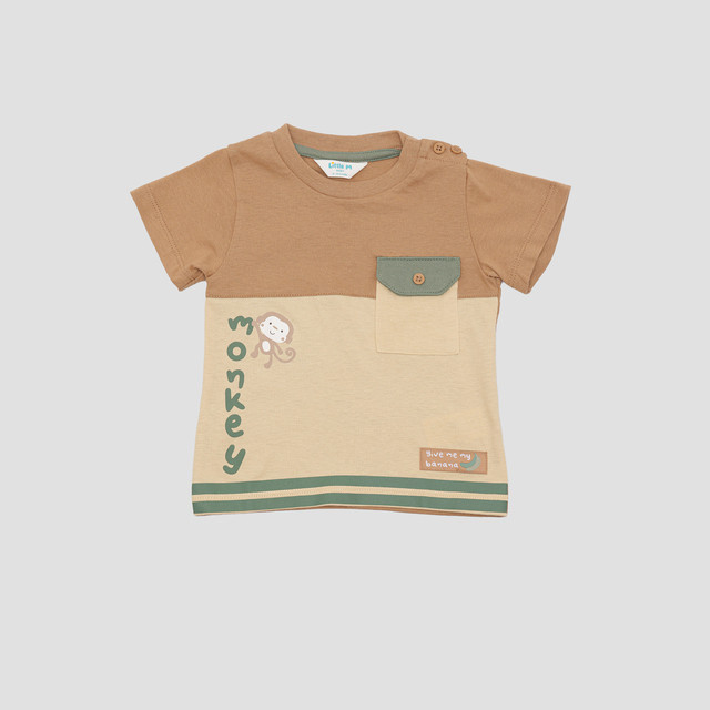 Jual Little M Monkey Pocket Kaos Anak Laki-laki 121884089 | Shopee ...