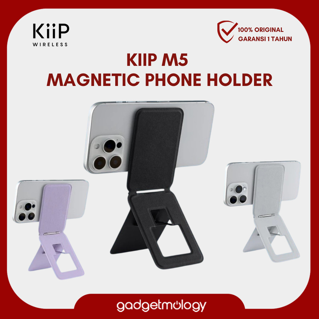 Jual KiiP Wireless M5 Phone Tripod Stand Magnetic Holder HP Minimalis ...