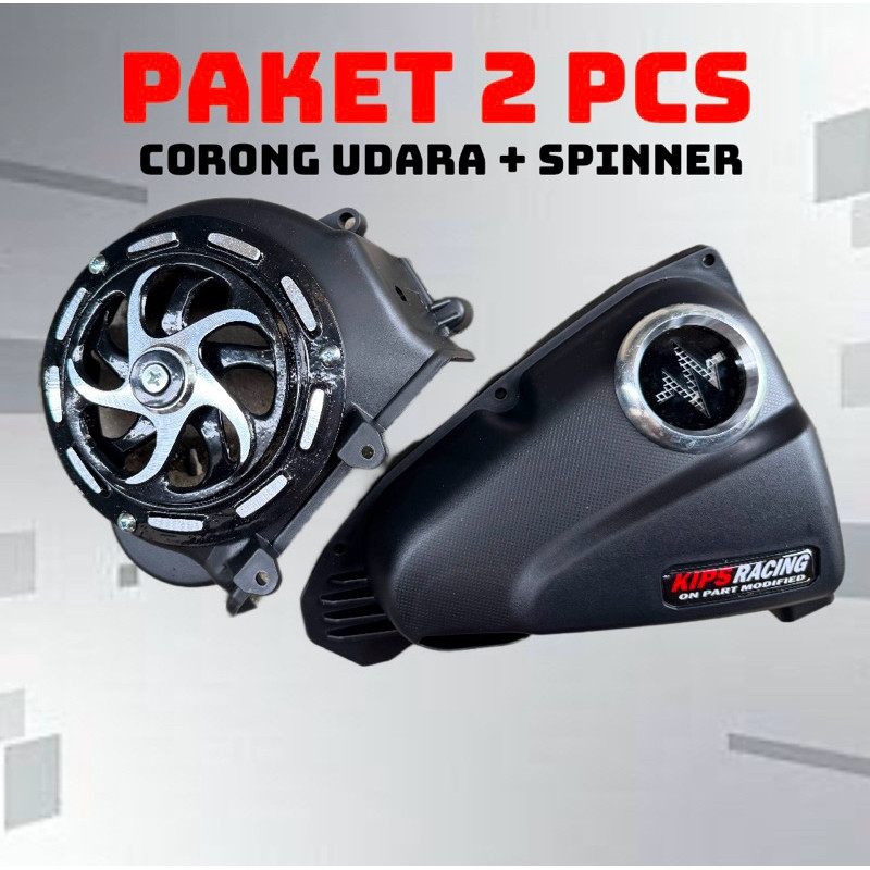 Jual PAKET SPINNER DAN CORONG UDARA FILTER BEAT ESP 2 PCS ️paket ...