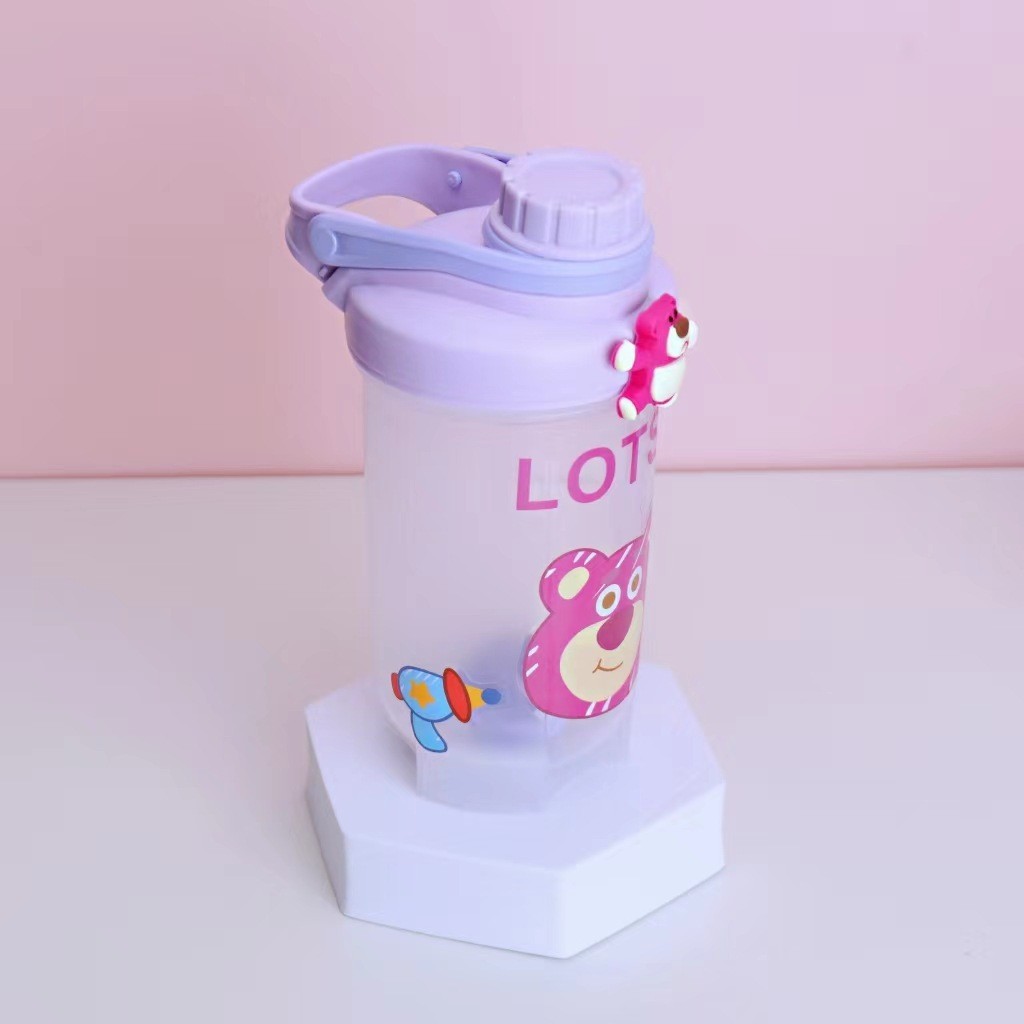 Jual Botol Minum Air Plastik Minum Termos Tumbler Botol Sanrio Kepala ...