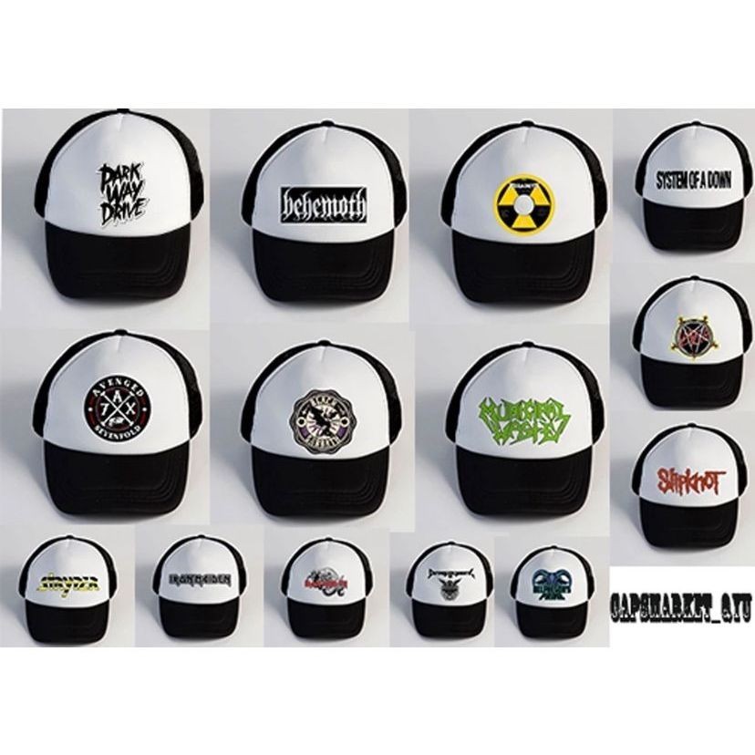 Jual TOPI BAND/TOPI METAL/TOPI CUSTOM/TOPI JARING/TOPI CUSTOM/ TOPI ...
