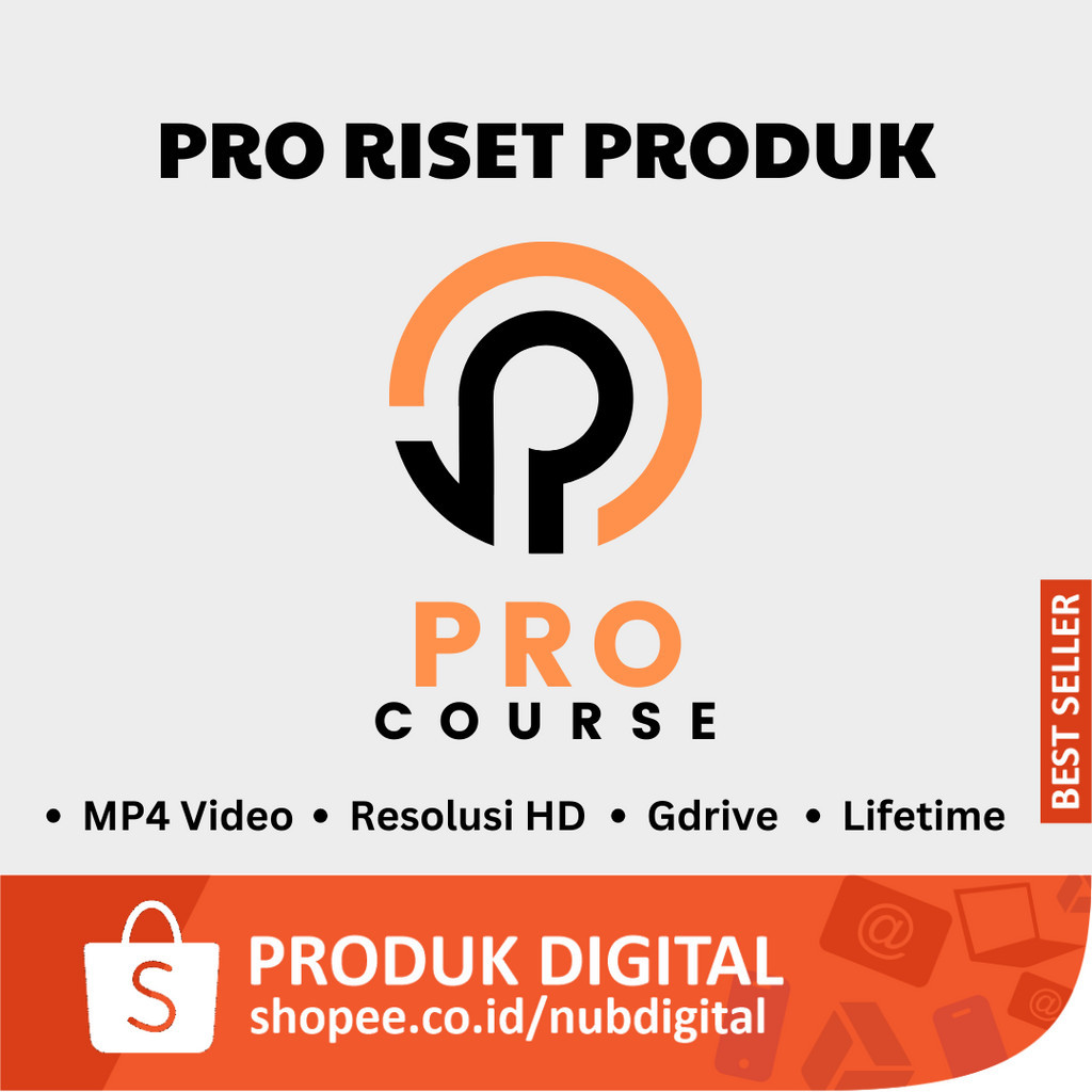 Jual PRO RISET PRODUK - PRO COURSE NUB DIGITAL VIDEO KURSUS ONLINE TERBAIK | Shopee Indonesia