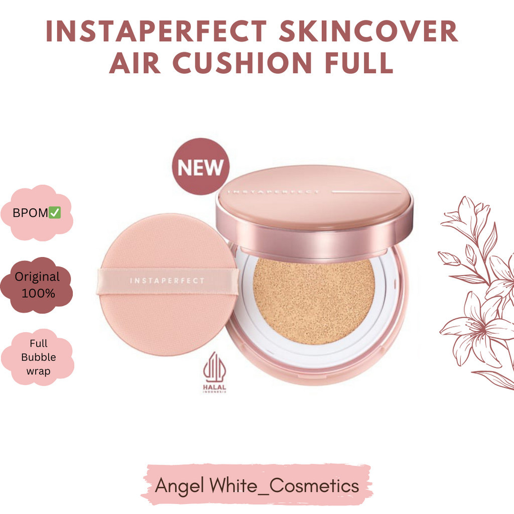 Jual INSTAPERFECT SKINCOVER AIR CUSHION FULL | Shopee Indonesia