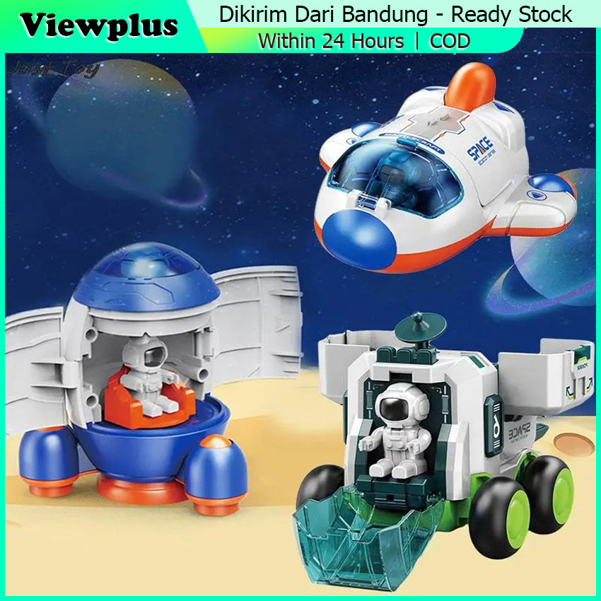 Jual Space Set Shuttle Space Station Car Rocket Aviation Model Rover ...