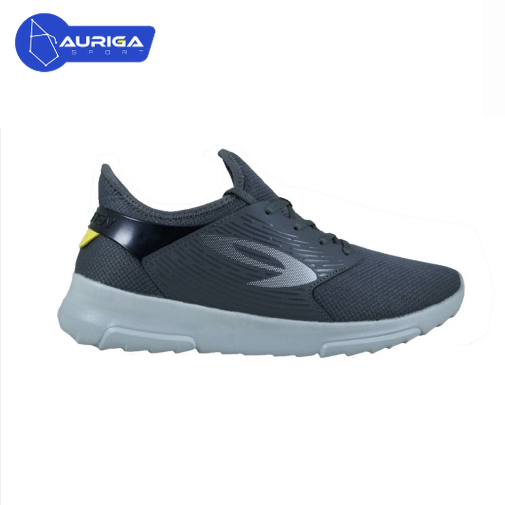 Jual Sepatu Running 910 Kiva - Abu Kuning | Shopee Indonesia