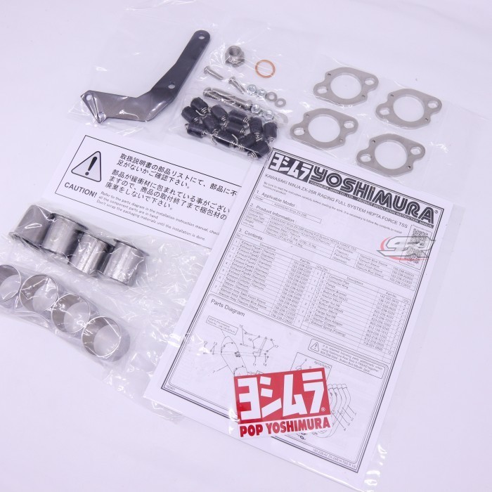 Jual READY -KNALPOT YOSHIMURA HEPTA FORCE TITANIUM ZX25R FS (TTB ...