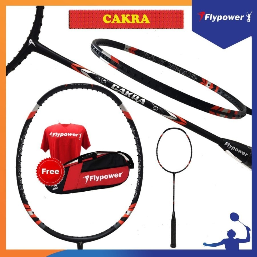 Jual Raket Badminton FLYPOWER CAKRA Original | Shopee Indonesia