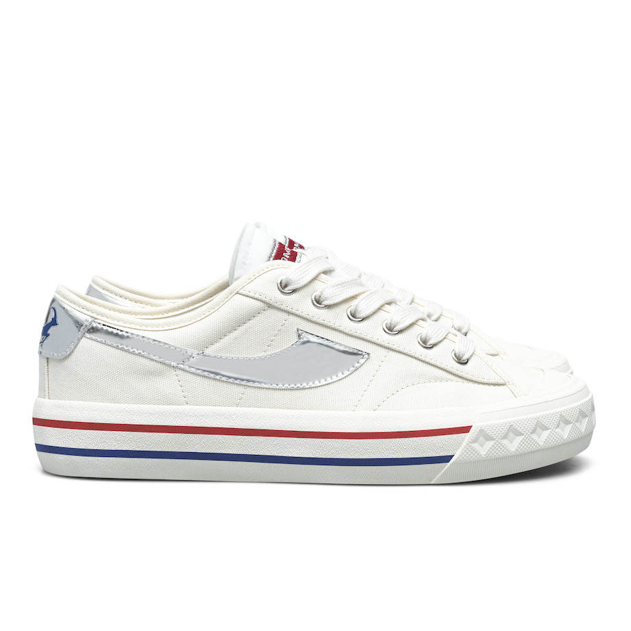 Jual Sepatu Compass Retrograde 25th Low Cream Silver | Shopee Indonesia