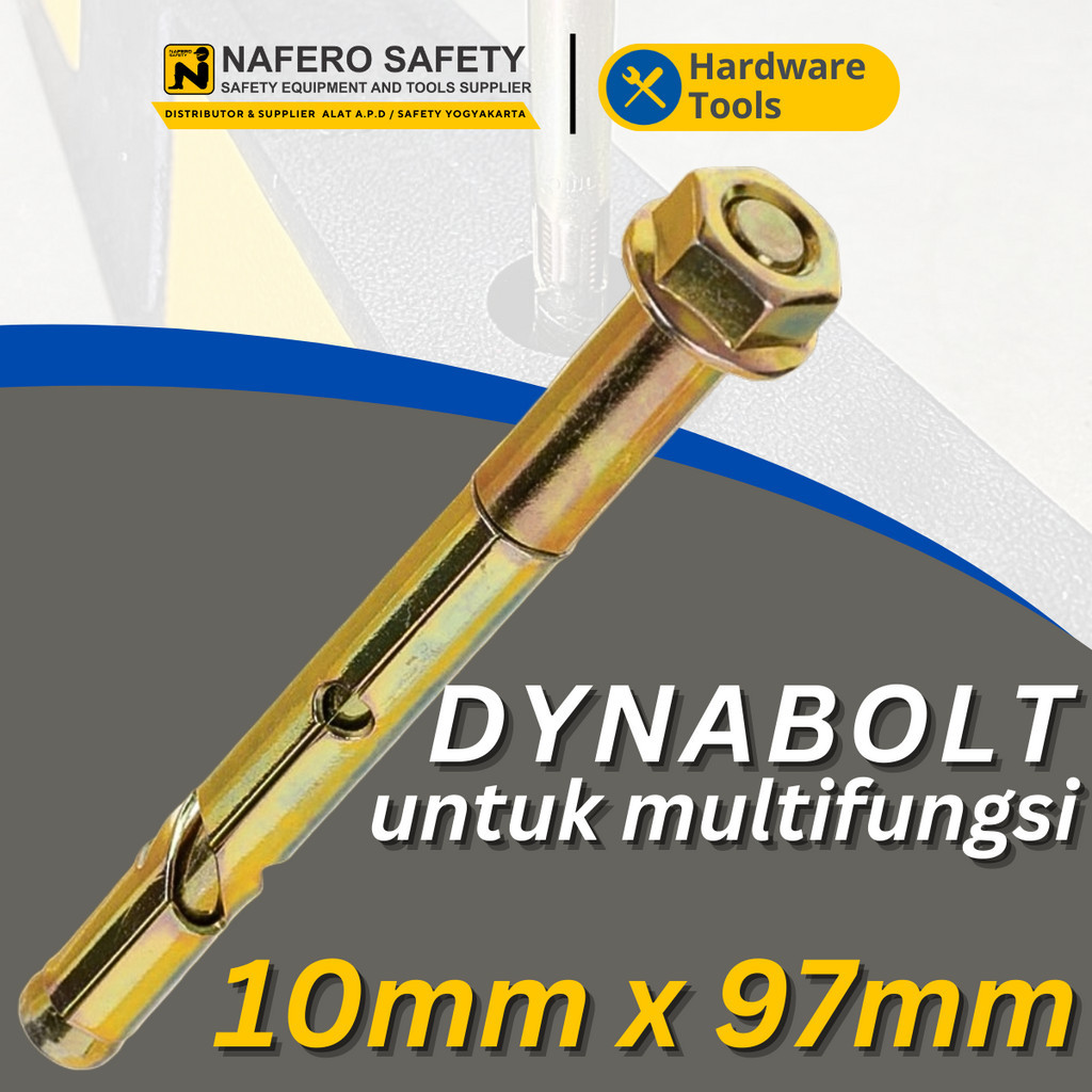 Jual Dynabolt M10 x 97 mm 10 / Baut Beton / Dinabol 10 x 97 / Dinabolt ...