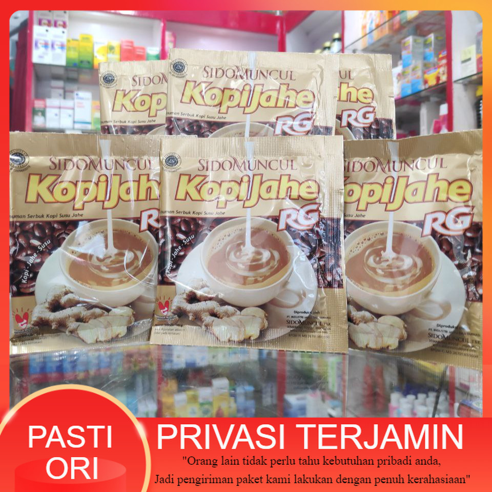 Jual Kopi Jahe Sidomuncul RG Rendah Gula Sachet | Shopee Indonesia