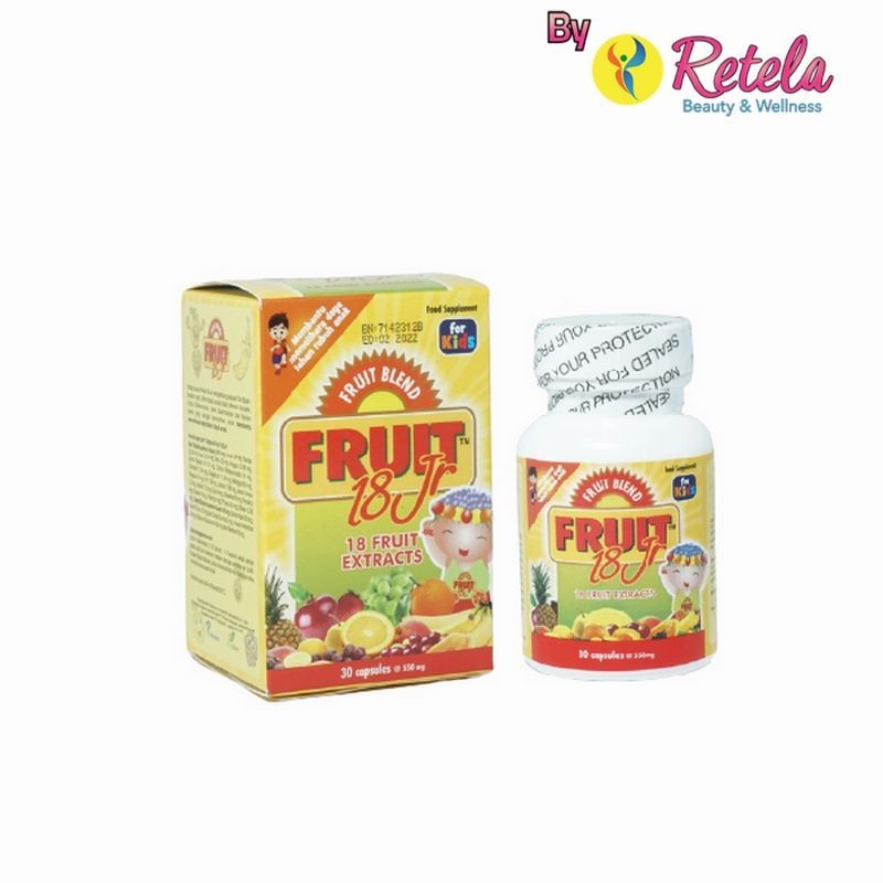 Jual FRUIT 18JR 500MG 1 BOTOL 30 CAPSUL | Shopee Indonesia