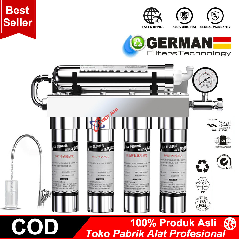 Jual Ultra Filter Penyaring Air Siap Minum anti virus bakteri UF not RO ...
