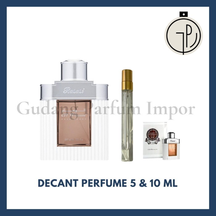 Jual Parfum Decant Rasasi Al Wisam White for Men EDP | Shopee Indonesia