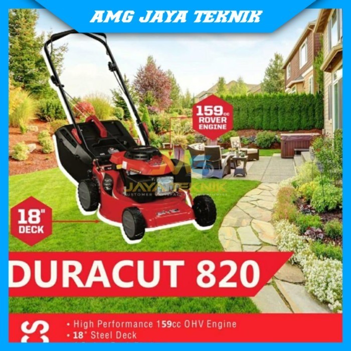 Jual Mesin Potong Rumput Dorong Merek Rover Tipe DURACUT 820 ORIGINAL | Shopee Indonesia