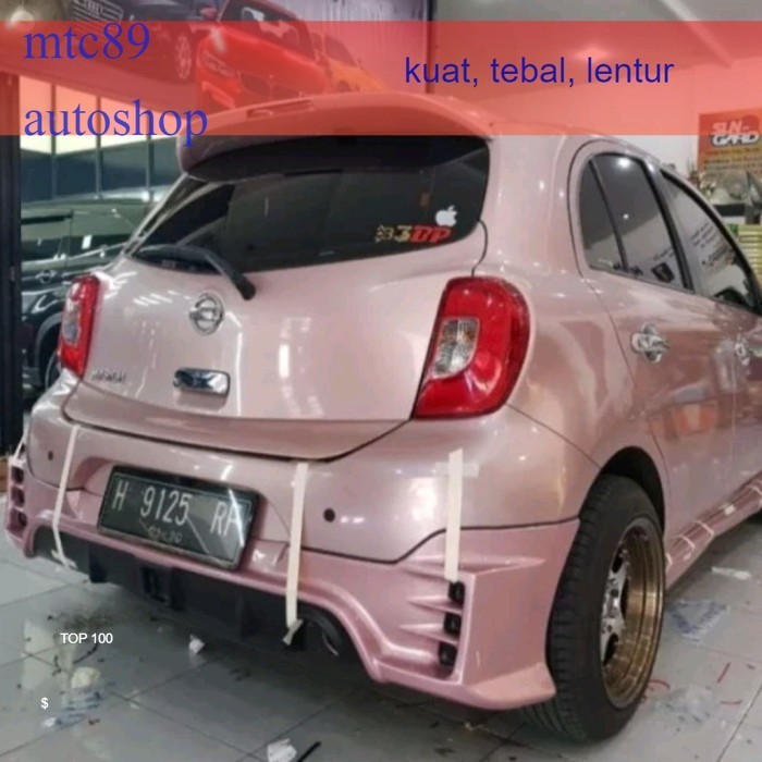 Jual bodykit nisan march facelite body kit march BODY KIT GRADE-A ...