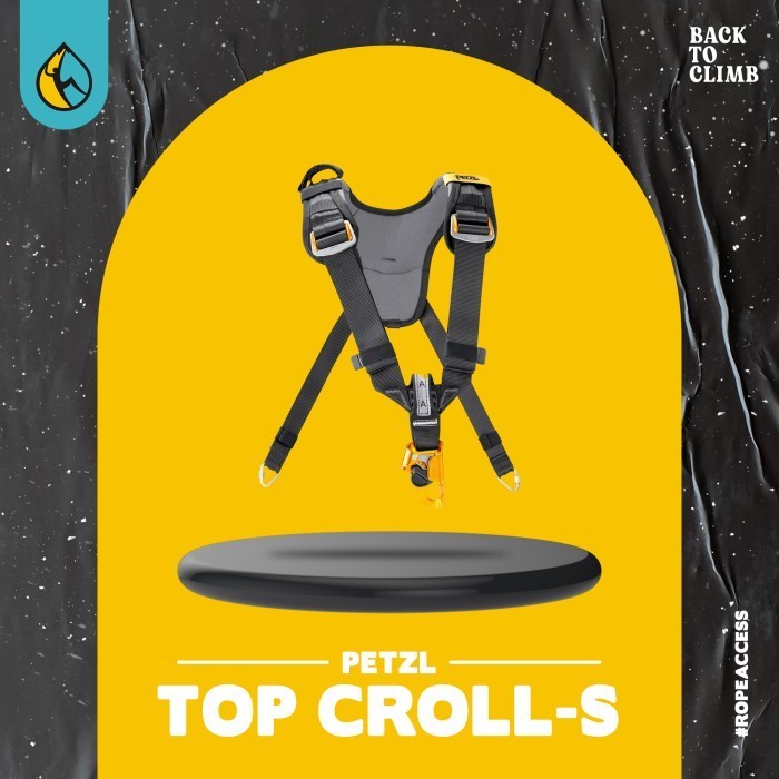 Jual Petzl TOP CROLL S Safety Chest Harness For Working at Height ...