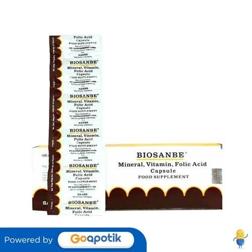 Jual Biosanbe Box 100 Kapsul | Shopee Indonesia