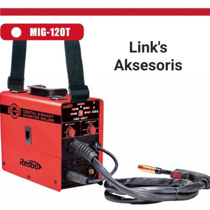 Jual Mesin Las Listrik Mig 120A REDBO MIG 120T 120 T Free Kawat 1 Kg ...