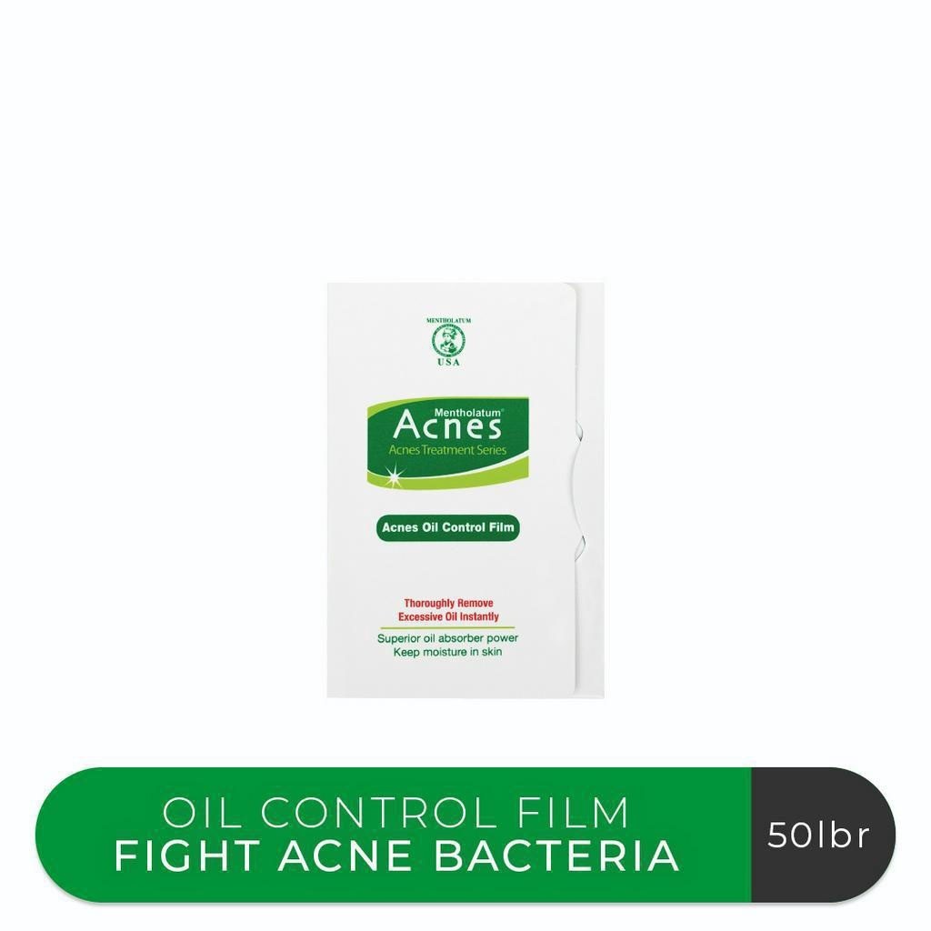 Jual Acnes Oil Control Film 50 Sheets | Acnes Oil Control Original ...