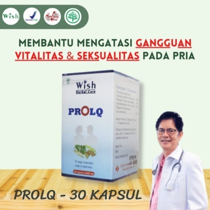 Jual ProLQ Dr Boyke Wish Original 100% Obat Herbal Vita-Litas Stamina Pria | Shopee Indonesia