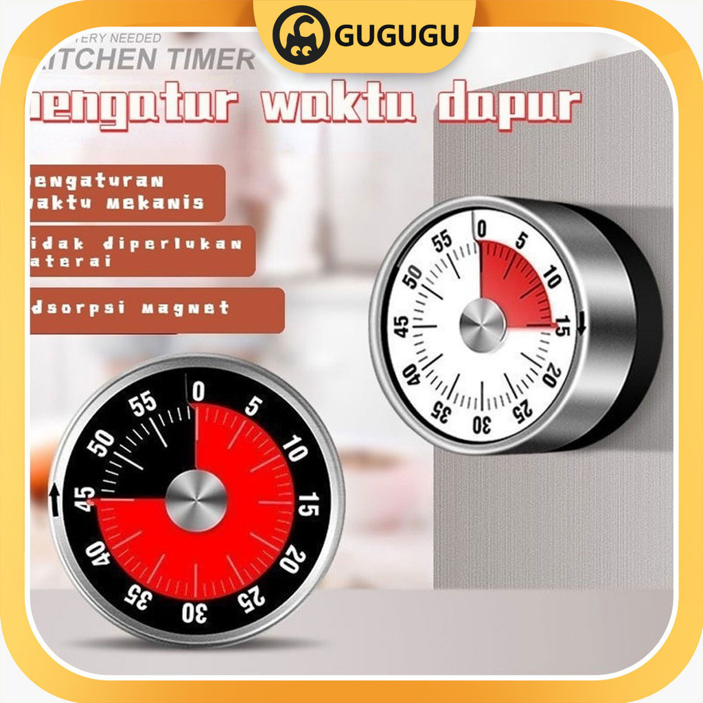 Jual Ready-Timer Mekanik Tanpa Baterai Dengan Magnet Mechanical ...