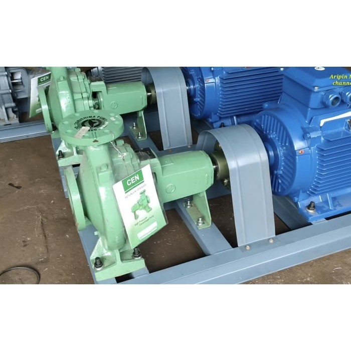 Jual Pompa Centrifugal Torishima CEN 50x32-200 + Motor Yuema 7.5HP 2Pol ...
