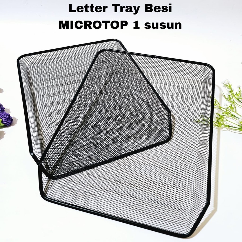 Jual SOS Letter Tray Besi MICROTOP 1 Susun/Rak Besi/Rak Susun/Rak ...