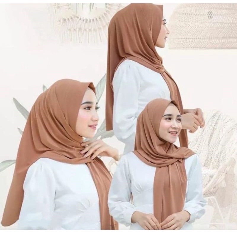 Jual ElSyuRa Hijab Jilbab Segitiga Instant | Shopee Indonesia