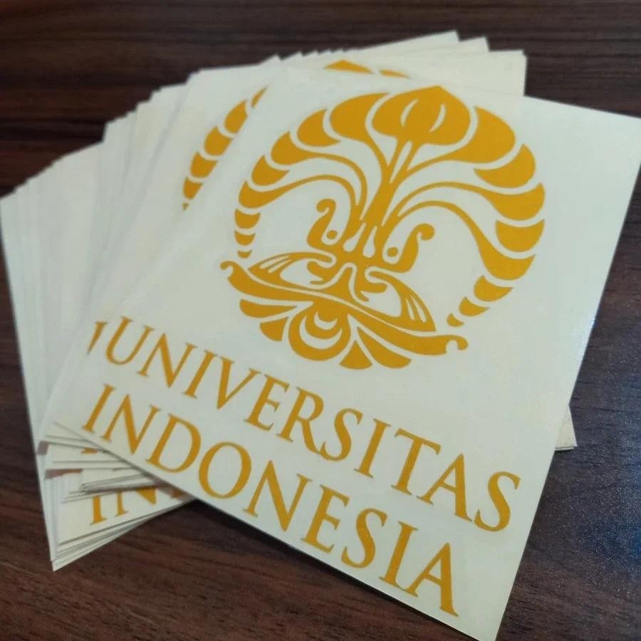 Jual STIKER CUTTING STICKER logo timbul universitas indonesia ui FREE ...