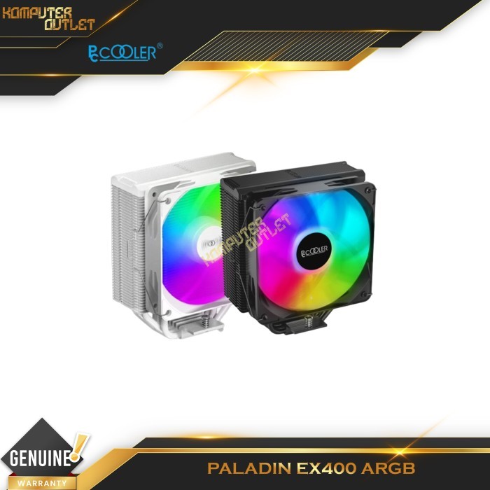Jual PCCooler Paladin EX-400 ARGB Single Tower Fan | PC Cooler High ...