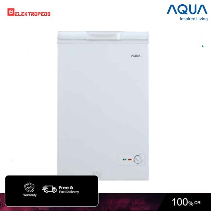 Jual Aqua Freezer Box Chest Freezer AQF-120HC - Aqua | Shopee Indonesia