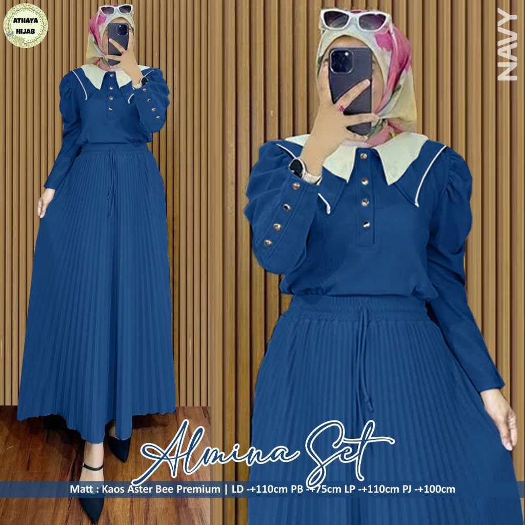 Jual 1602 ALMINA SET by ATHAYA | Shopee Indonesia