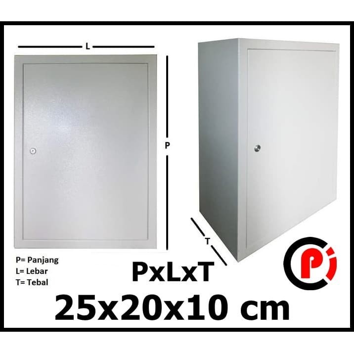 Jual Box Kotak Panel Listrik Indoor Ukuran 25x20x10 CM bahan tebal 25 x ...