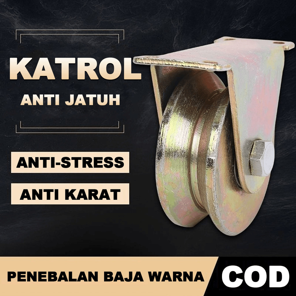 Jual Model V/U Roda Pagar Besi Roda Gerbang Pagar Roda Rel Pintu ...