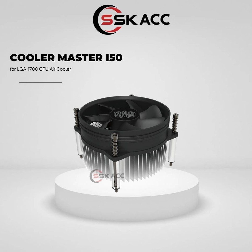 Jual CPU Air Cooler I50 for LGA 1700 Cooler Master CPU Socket | Shopee ...