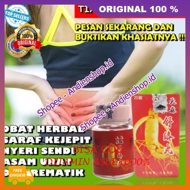 Jual Obat Nyeri Tulang Belakang Saraf Kejepit Ramuan Herbal Cina Asam ...