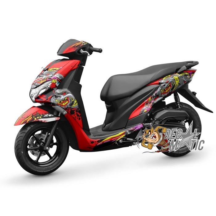 Jual Stiker Freego Full Body Decal Yamaha Free go Full Body Setiker ...