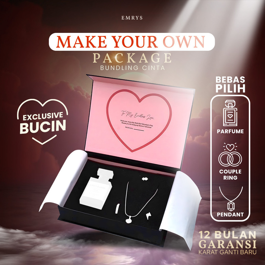 Jual Exclusive Bucin Package By Emrys Make Your Own Package | Shopee ...