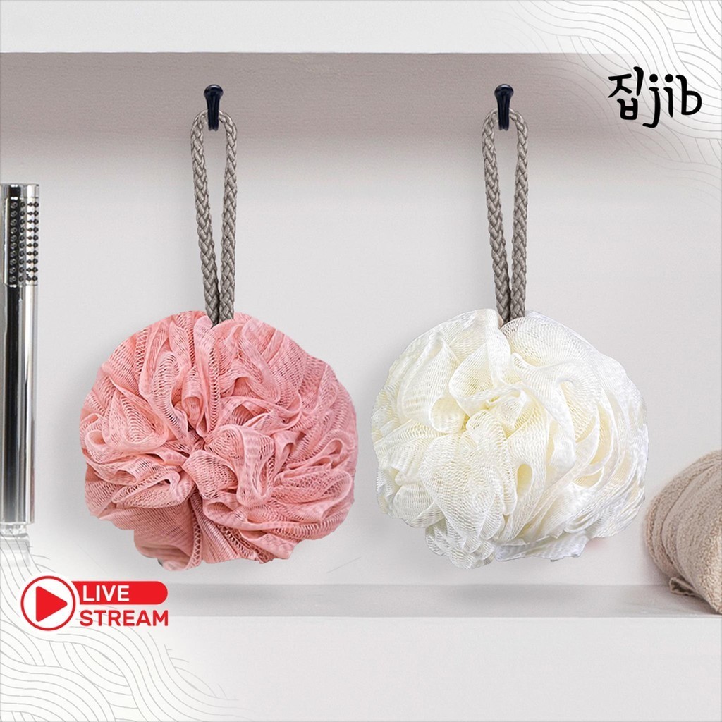 Jual NAS JIB Korean Shower Puff / Spon Mandi / Spons Busa Pendek / Bath ...