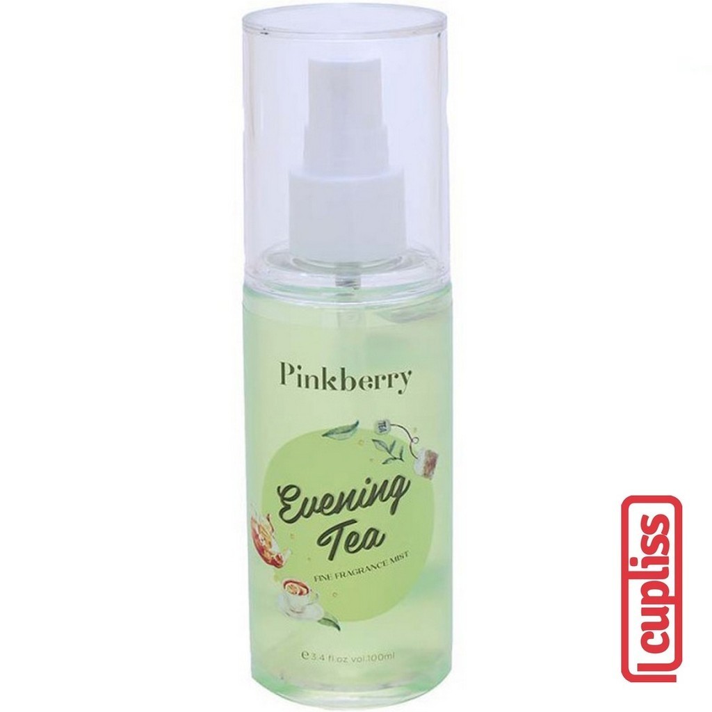 Jual PinkBerry Fragrance Mist Evening Tea Fine 100ml | Shopee Indonesia