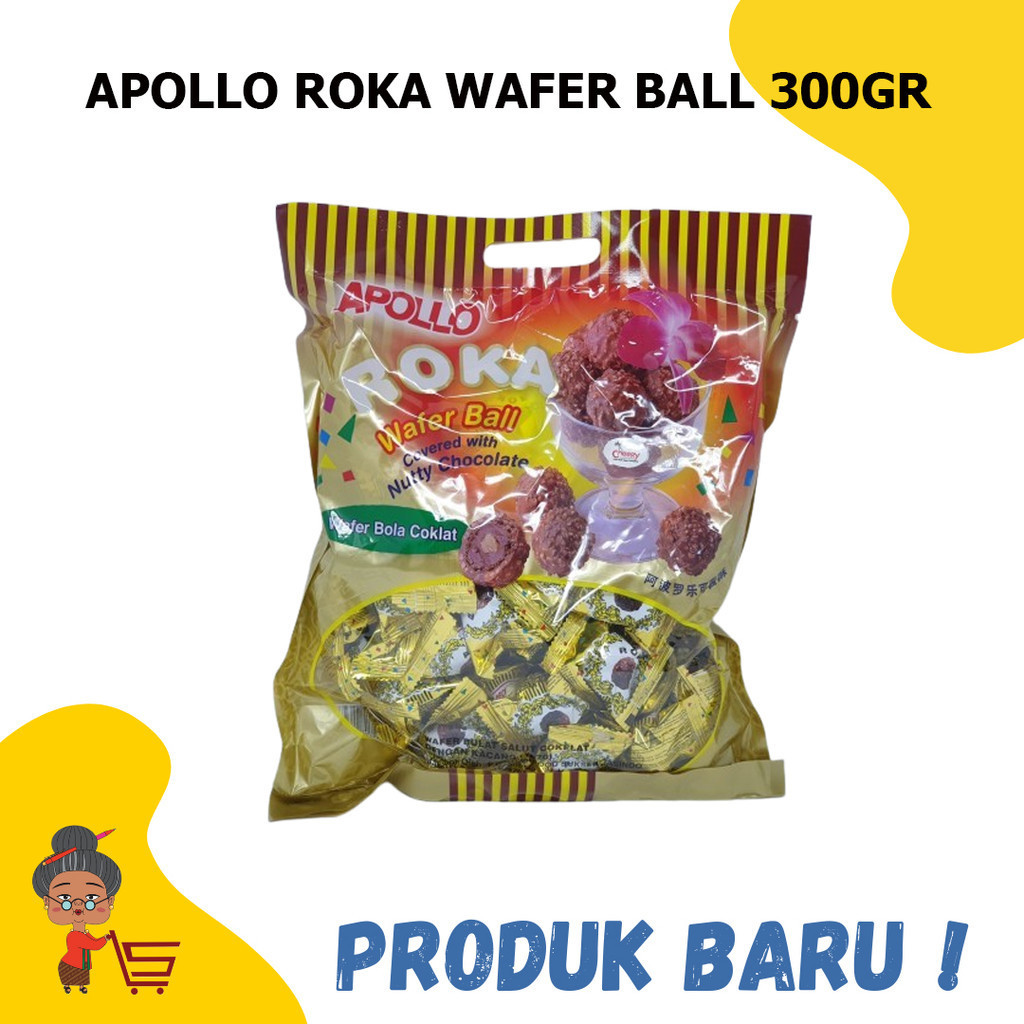 Jual APOLLO ROKA WAFER BALL 300GR / APOLLO ROKA WAFER BALL / APOLLO ...