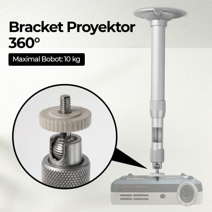Jual Bracket Projector gantung/Bracket Proyektor Unit Only | Shopee ...