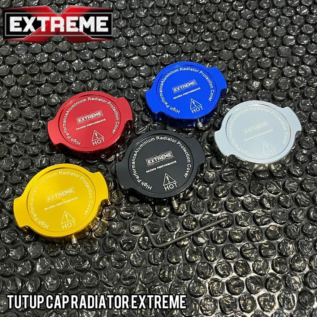 Jual Cover Tutup Cap Radiator Extreme Full Cnc Motor Nmax Aerox Vario ...
